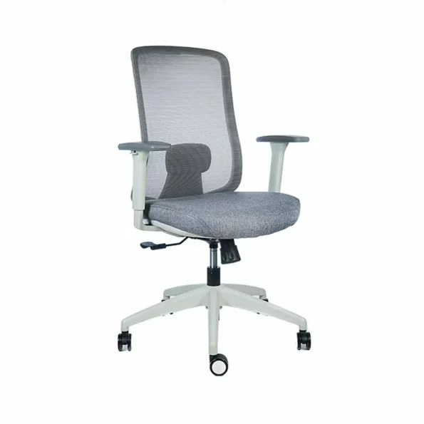 Silla Escritorio Diva Gris – Gris – Tienda Contatto – Mundo Mueble